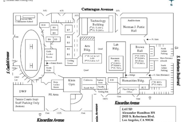 Campus Map - AMPA - Academy of Music & Performing Arts at Hamilton High ...